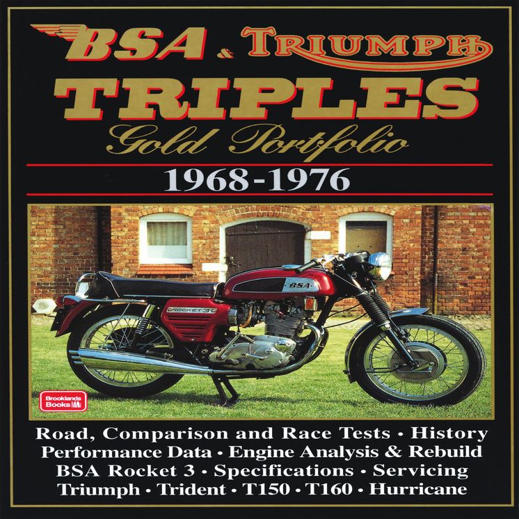 BSA & Triumph Triples: Gold Portfolio 1968-1976