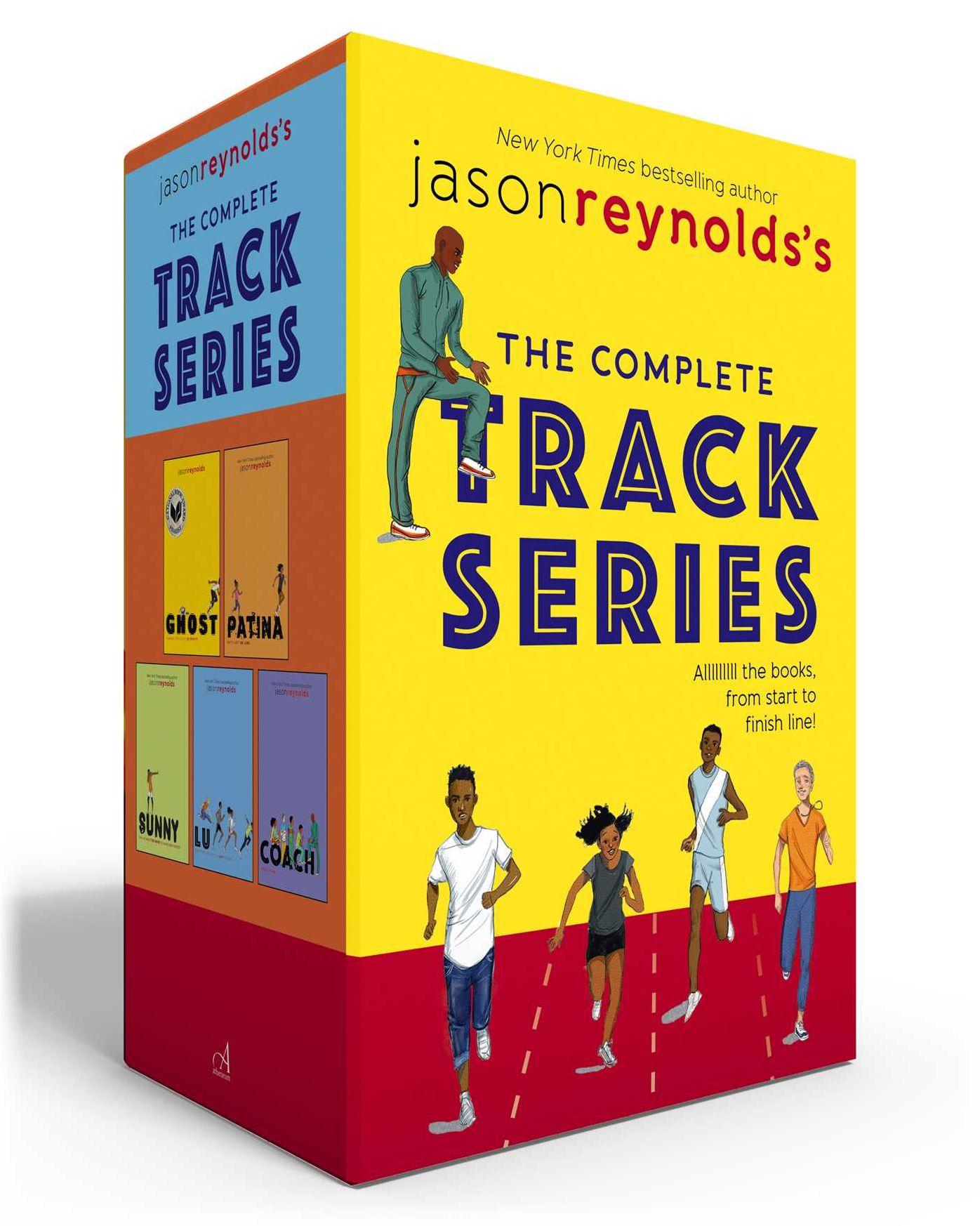 Jason Reynolds's The Complete Track Series (Boxed Set): Ghost; Patina;
